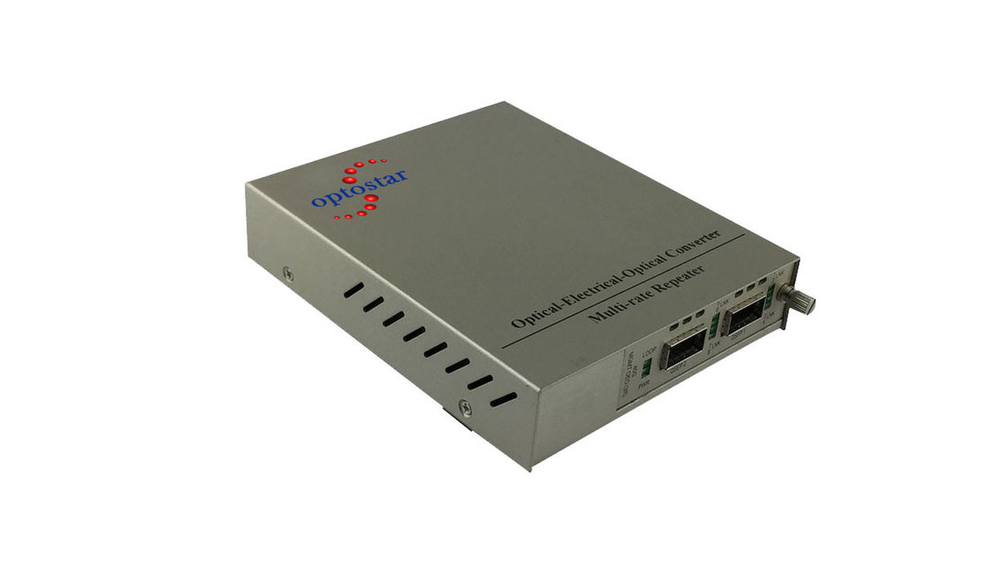 il convertitore a fibra ottica QSFP di media del convertitore del ripetitore OEO di 40G 3R scanala la funzione 3R