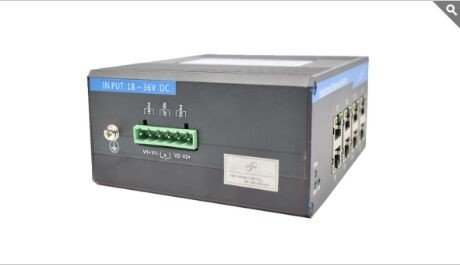 Unmanaged Industrial Fiber Optic Ethernet Switch 8*10/100/1000Base-T(X) RJ45 ports