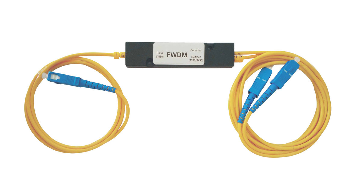 Wavelength Division Multiplexing d'acciaio del filtro da WDM della metropolitana T1550R1310/1490