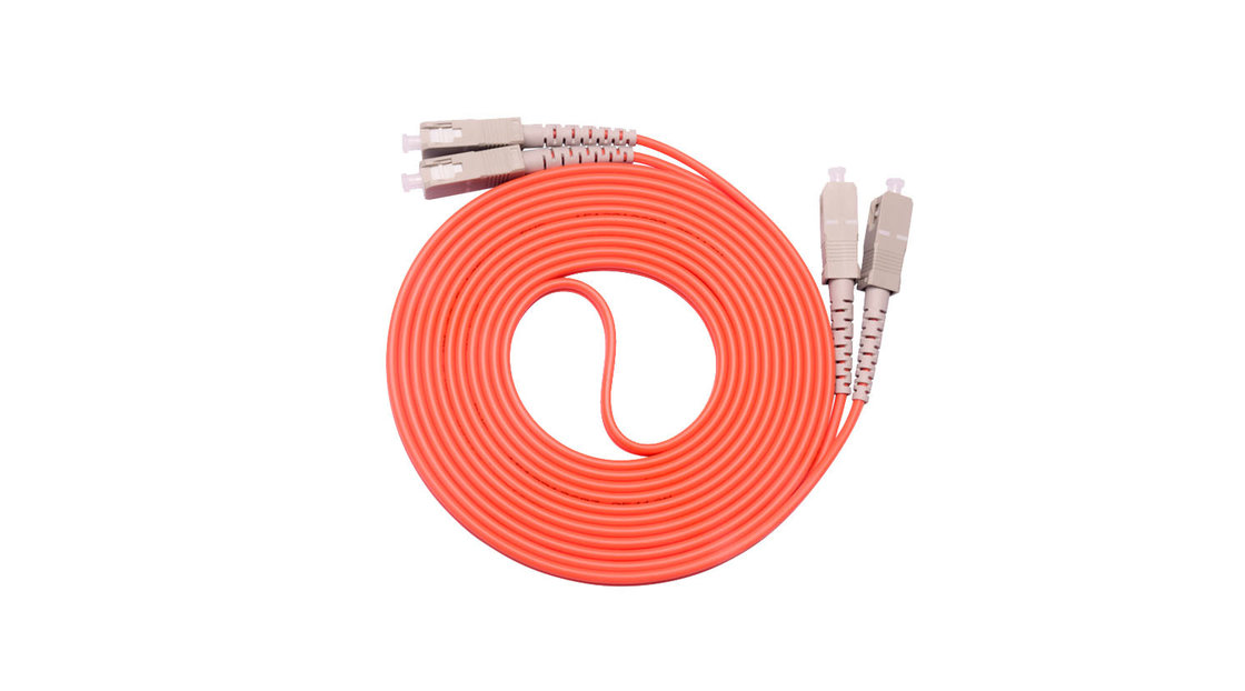 Sc duplex - FCC con poche perdite del collegamento del cavo di toppa del cavo a fibre ottiche dello Sc millimetro