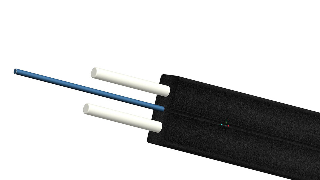 Cavo flessibile basso di Ftth di sensibilità, fibra a fibra ottica dei cavi di saltatore per dirigersi la guaina di Lszh