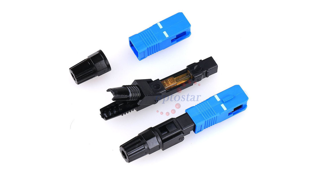Strumenti a fibra ottica del connettore veloce dello Sc per il tipo cavo flessibile dell'arco di 2×3mm in Ftth
