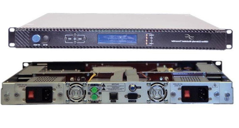 trasmettitore a fibra ottica a una uscita modulato esterno 1550Nm per il segnale di Ct quel Sacondary Nework