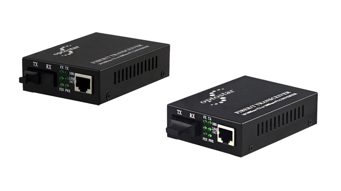 Convertitore a fibra ottica 10 100base Tx di media di LFP USB al convertitore di media di 100base Fx