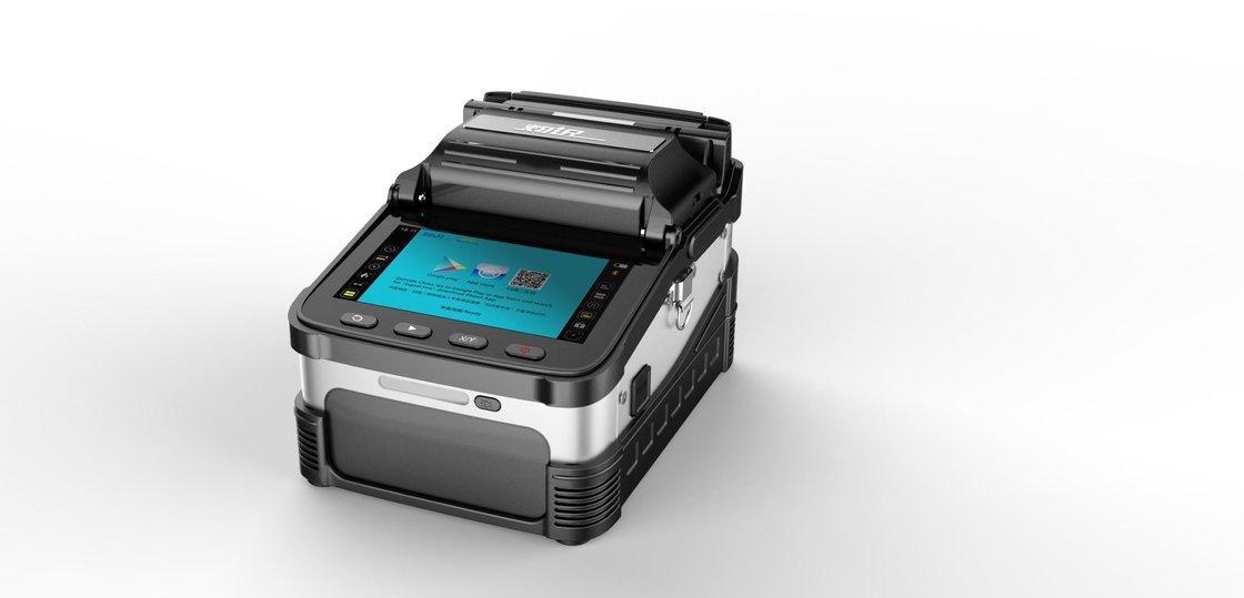Facus automatico sei motori 6s che impiombano e giuntatrice di fibra ottica di fusione del riscaldamento 15s