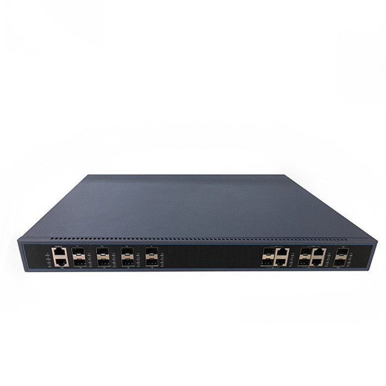I porti 2 del supporto di scaffale di FTTH GPON OLT 1U GPON ONU 8downlink 1000M PON Uplink i porti 10GE