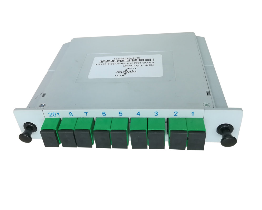 separatore a fibra ottica 1*2 1*4 1* 8 1*16 1*32 1*64 1*16 dello SpA 1310/1490/1550nm