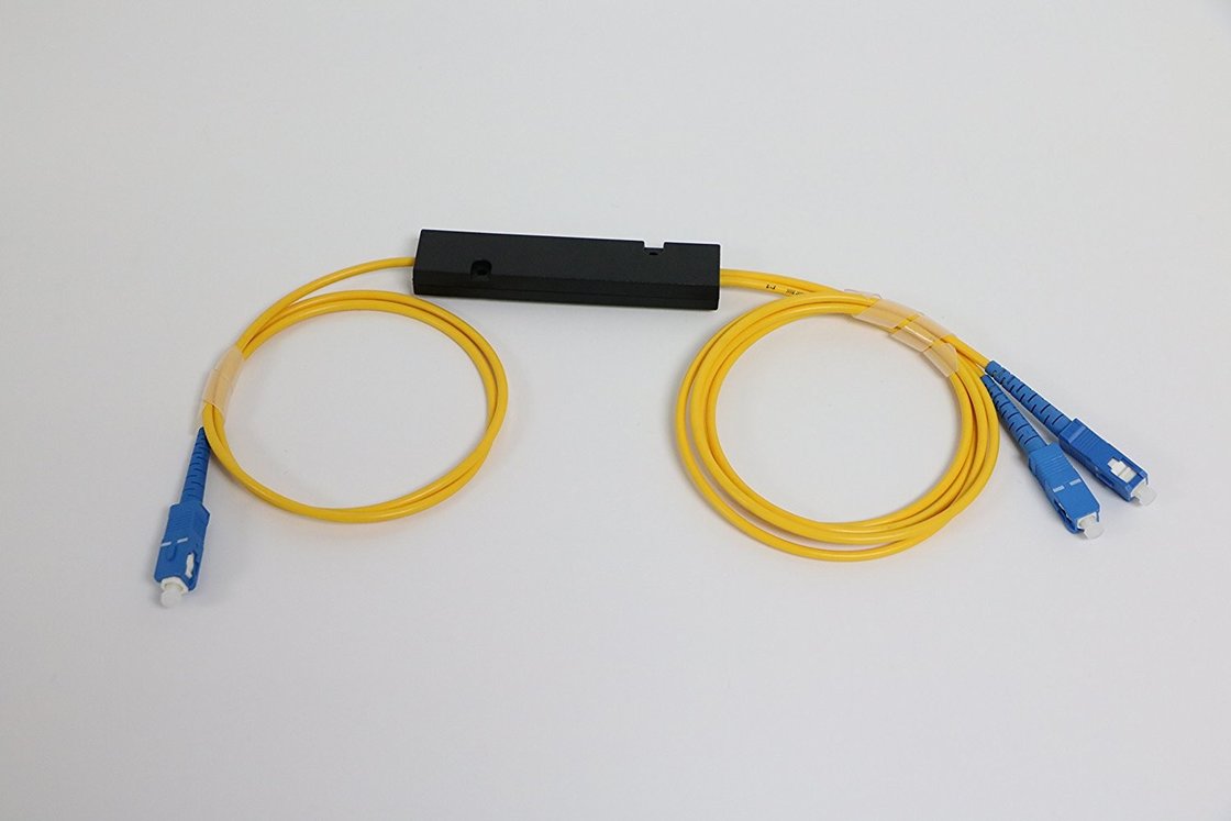 Modulo a fibra ottica del separatore dello SpA 1*8, mini contenitore d'acciaio Spitter di ABS della metropolitana