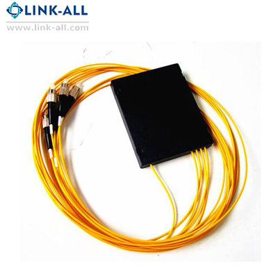 Hot model 1x4 ABS Box Type PLC Splitter with FC/UPC connector