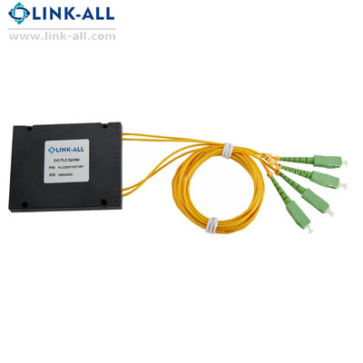 2x2 Passive PLC (Planar Lightwave Circuit) Splitter in ABS Box splitter