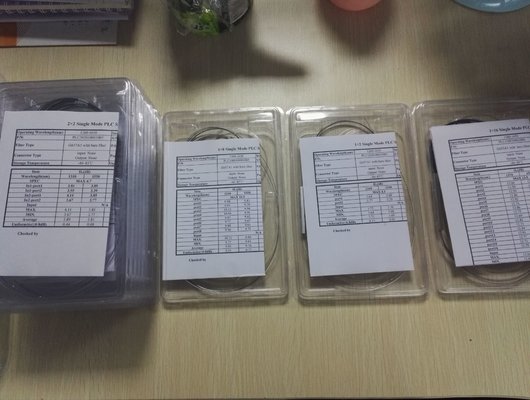 1x2/ 2x2 Single Mode Bare Fiber 250um PLC Splitter Without Connector
