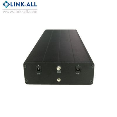 UC6100-S2 Gigabit Ethernet Fiber Media Converter with 1 slot NMC card and 1 slot line card