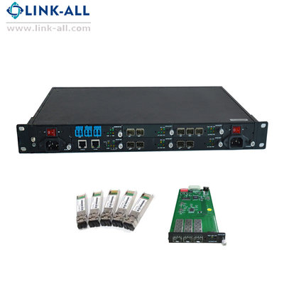 UC6100-1U Carrier-Grade, Managed Type Multiple Protocol Ethernet-to-Fiber Media Converters