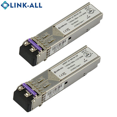 1.25G 850nm multimode 500m fiber optic Small form-factor pluggable SFP transeiver