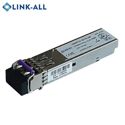 1.25G 1310nm single mode 20km fiber optical SFP transceiver module