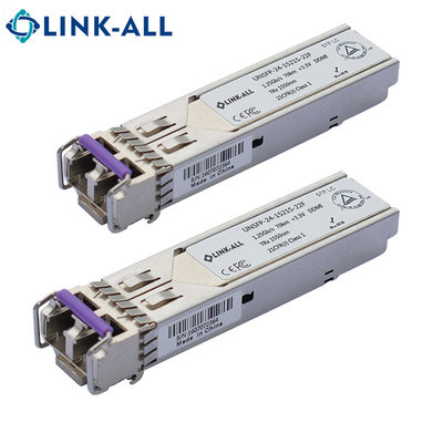 1.25G 1550nm SFP Module single mode fiber optical SFP Transceiver Modules, 80km