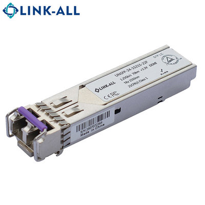 1.25G 1550nm SFP Module single mode fiber optical SFP Transceiver Modules, 80km