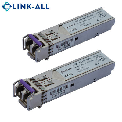 1.25G CWDM 1270~1610NM 80km SFP Module SFP Fibre optic transceivers
