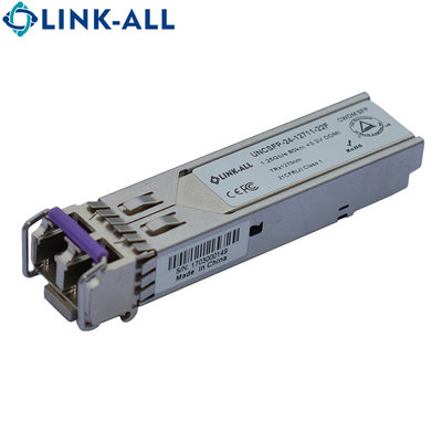 1.25G CWDM 1470~1610NM  SFP Fibre optical transceivers, 120km