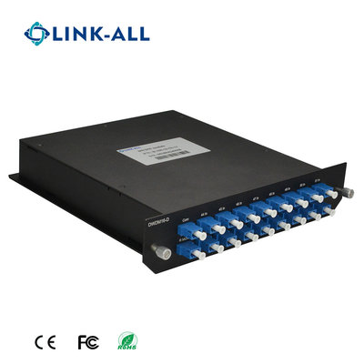 Link-All 16 Channel Bi-Direction DWDM Mux/Demux with low insertion loss