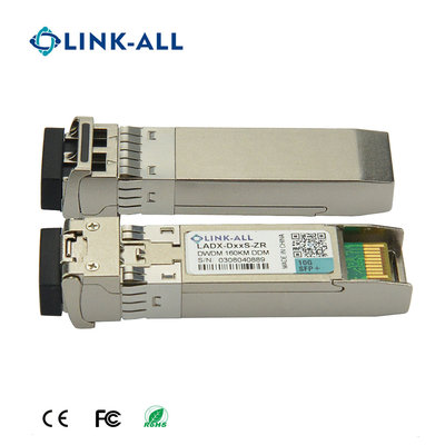 1.25G DWDM SFP 160KM Transceiver Module With DDM For Ethernet and FTTH
