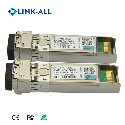 1.25G DWDM SFP 160KM Transceiver Module With DDM For Ethernet and FTTH