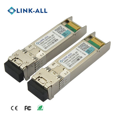 10G SFP+ Module BIDI 1270NM/1310nm 20km LC Optical Transceiver