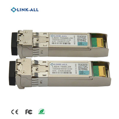Long Distance 10G SFP+ BIDI 1490NM/1550nm 1550nm/1490nm 80km Transceiver