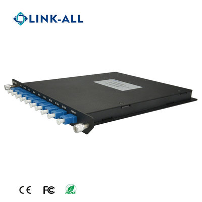 Link-All DWDM 8 mux/demux with low insertion loss