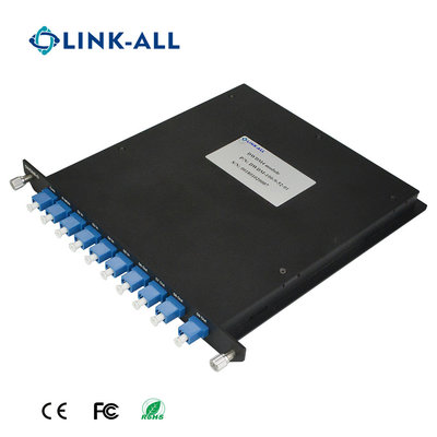 Link-All DWDM 8 mux/demux with low insertion loss