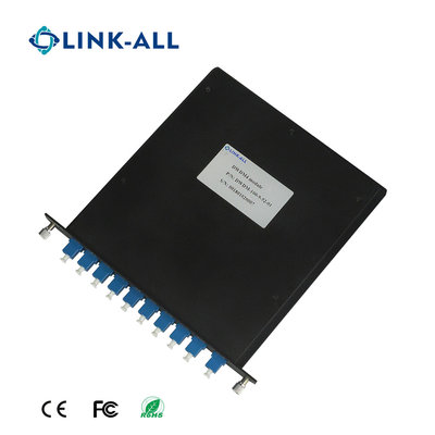 Link-All DWDM 8 mux/demux with low insertion loss