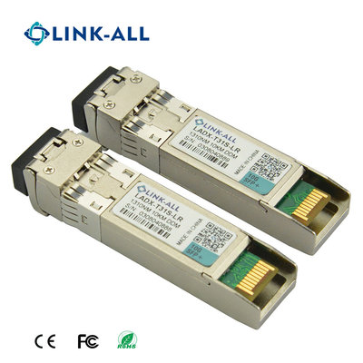 Popular 10G SFP+ Package 1310nm 10km Fiber Optical Transceiver