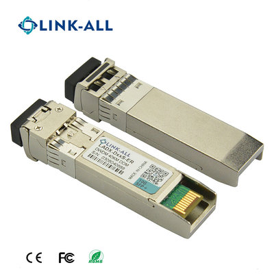 10G DWDM SFP+ 100GHz C-Band 40KM Optical Transceiver DDM Function