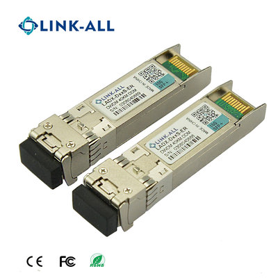 10G DWDM SFP+ 100GHz C-Band 40KM Optical Transceiver DDM Function