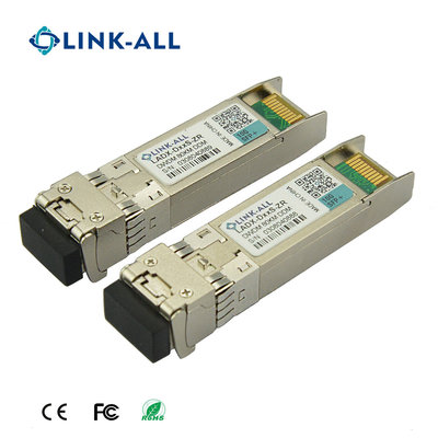 10G DWDM 80KM 100GHz C-Band Optical Transceiver