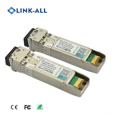 10G DWDM 80KM 100GHz C-Band Optical Transceiver