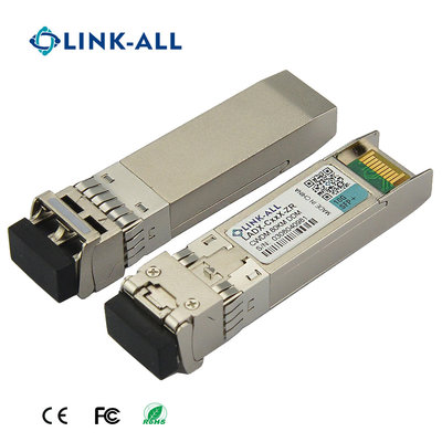 CWDM Transceiver 10G SFP+ Transceiver With 1470nm~1610nm Wavelength 80km
