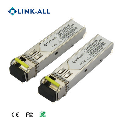 1.25G 1490NM/1550NM(1550NM/1490NM) Wavelength BIDI 160KM Transceiver With SC Connector
