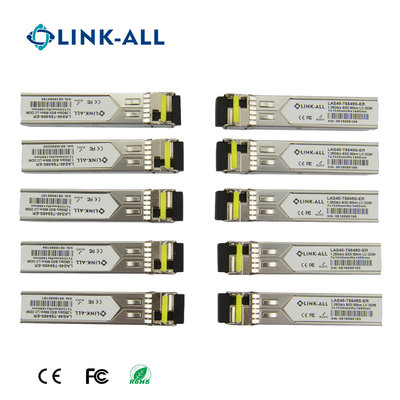 1.25G 1490NM/1550NM(1550NM/1490NM) Wavelength BIDI 160KM Transceiver With SC Connector
