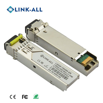 1.25G 1490NM/1550NM(1550NM/1490NM) Wavelength BIDI 160KM Transceiver With SC Connector