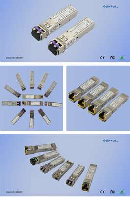 2.5G 1310NM/1490NM(1490NM/1310NM) Wavelength BIDI 20KM Transceiver With SC Connector