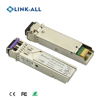 DWDM 2.5G 120KM Optical Transceiver With LC Port DDM Function