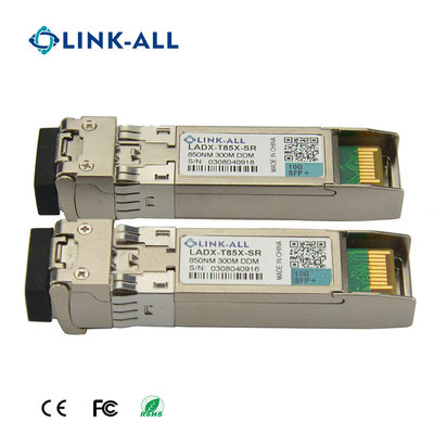 Short Distance 10G SFP+ 850NM 300M Transceiver With Multi-Mode