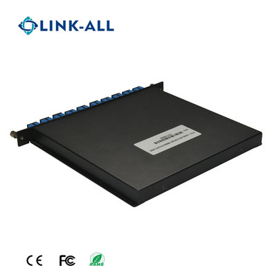 Singlel Fiber Bi-Direction 9 Services 18 Wavelengths CWDM MUX/DEMUX