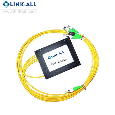 1X2/4/8/16/32/64 Optical Fiber PLC Splitters ABS Box Type without connector for FTTH network