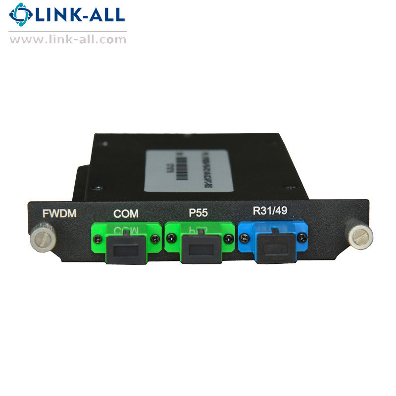 Passive products CWDM LGX Module FWDM 3 ports Mini CWDM Module for FTTH Application 