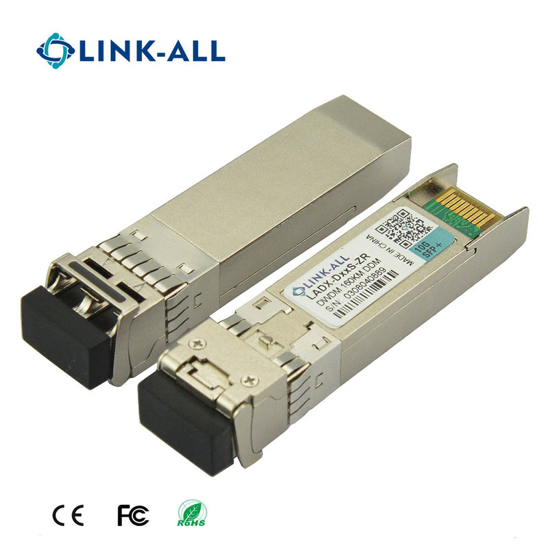 1.25G DWDM SFP 160KM Transceiver Module With DDM For Ethernet and FTTH