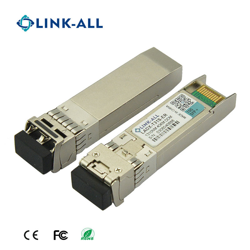 10G 1310NM ER/40KM Distance Transceiver With DDM Function With LC Port