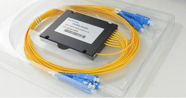 Singlel Fiber Bi-direction 6 Services 12 Wavelengths DWDM MUX/DEMUX With ABS BOX