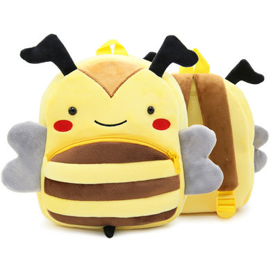 New Cute Cartoon Kids Plush Backpack Toy Mini School Bag Children's Gifts Kindergarten Boy Girl Baby Student Bags Lovely supplier